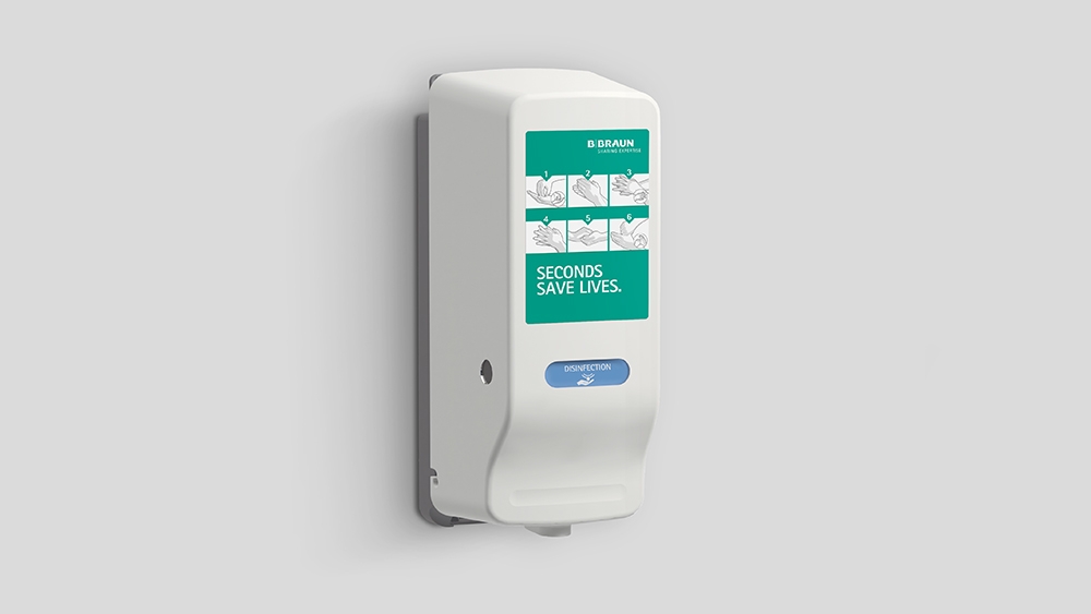 Hand disinfectant dispenser - B. Braun