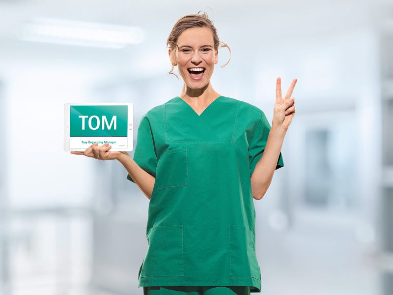 Digital Tray Organizing Manager for the CSSD - B. Braun