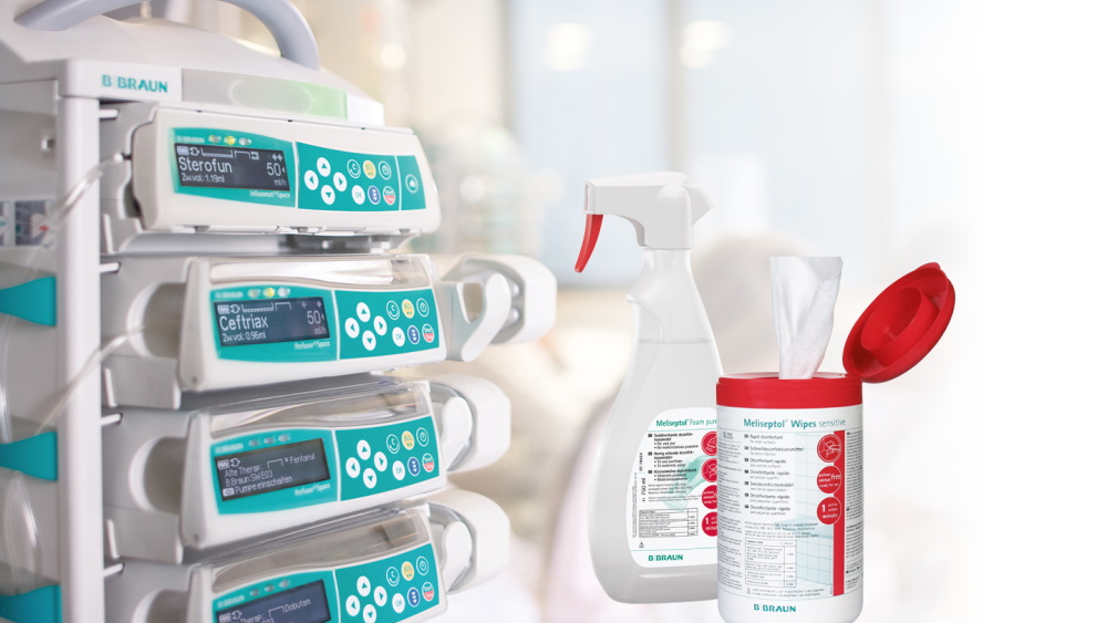 Surface Cleaning and Disinfection in Healthcare - B. Braun